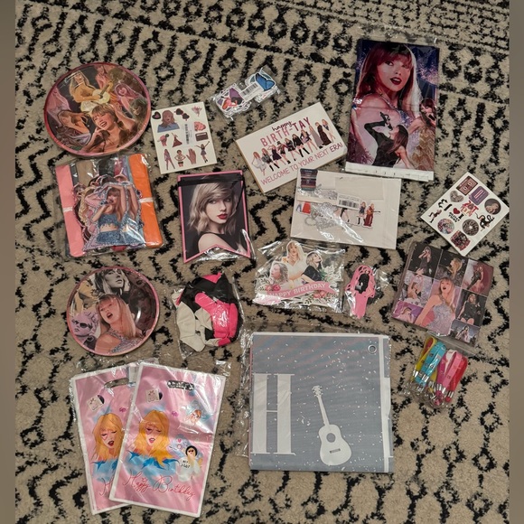 Taylor Swift | Party Supplies | New Taylor Swift Eras Tour Birthday ...